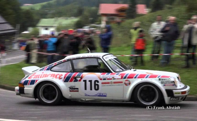 Son Eminence Walter Röhrl au volant d'une Porsche Alméras - 01Flat